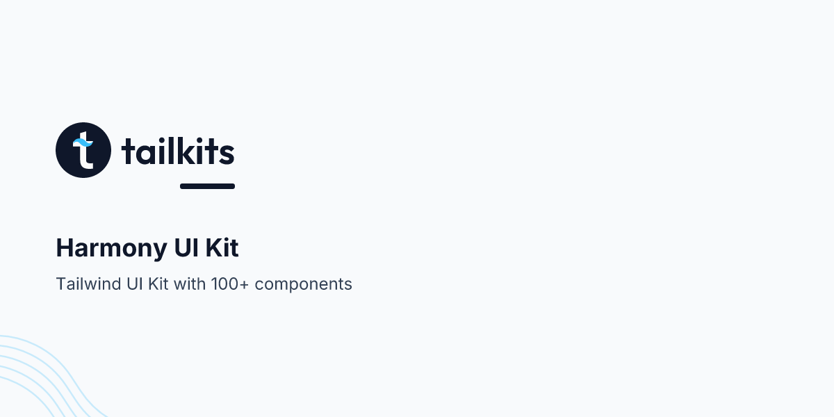 Harmony Pro – Tailwind CSS UI Kit | Tailkits