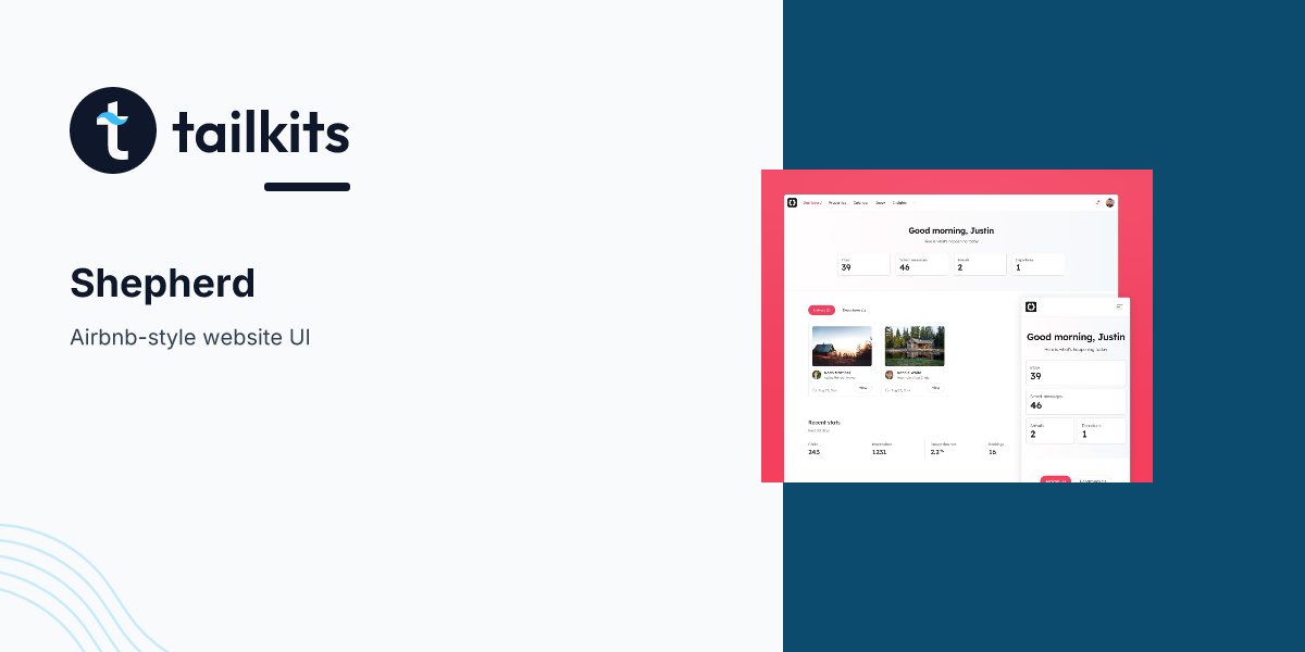 Shepherd Theme – Property Management UI for Rails | Tailkits