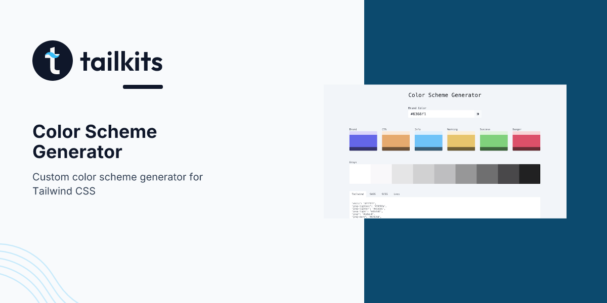 Color Scheme Generator | Tailkits