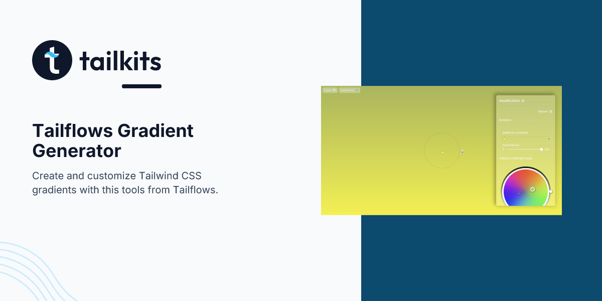 Tailflows Gradient Generator | Tailkits